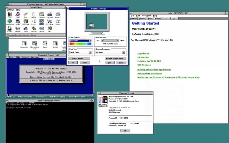 35 năm lịch sử Windows: từ 1.0 đến 10. - Chuyên trang Microsoft