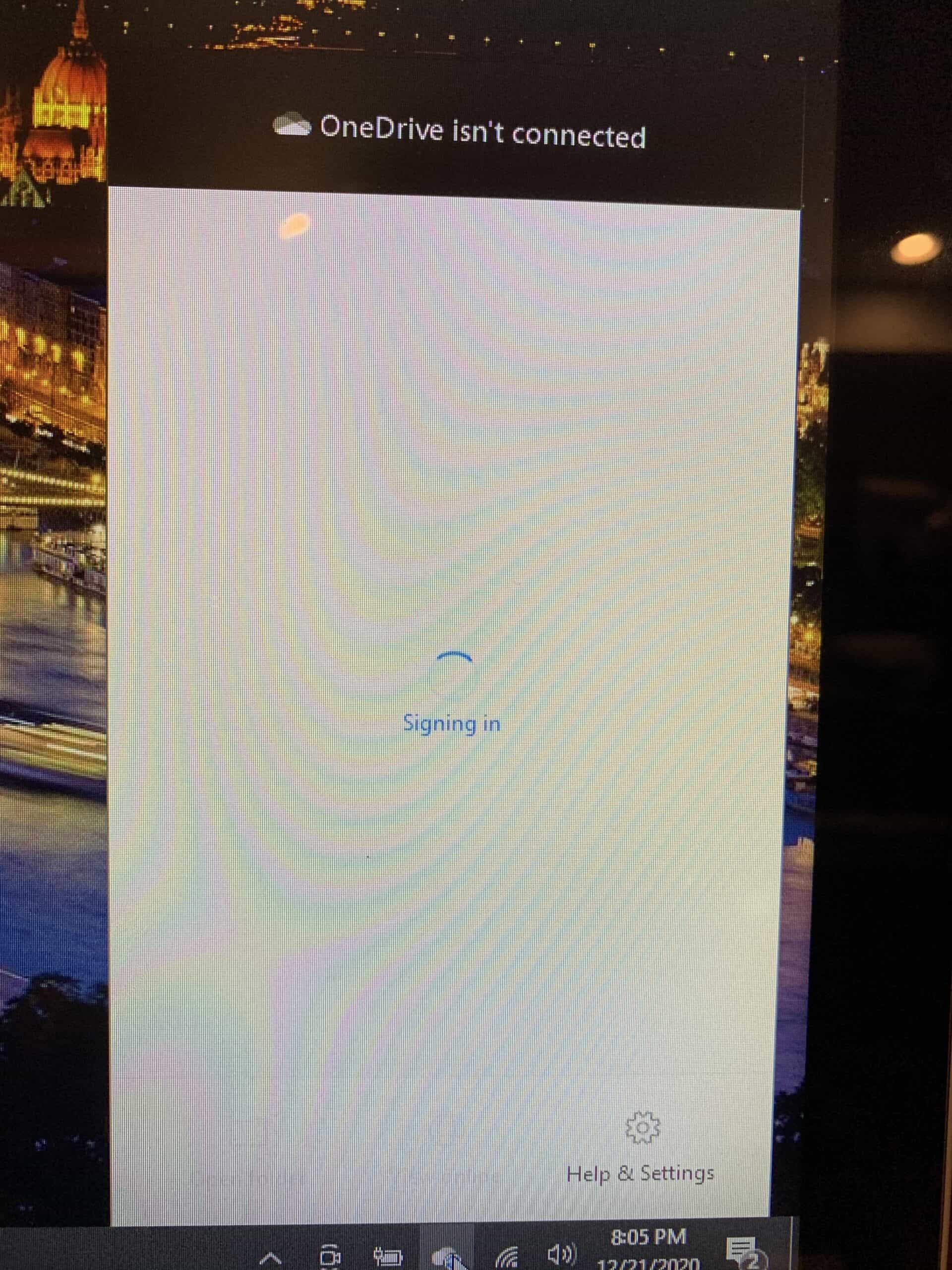 Cách khắc phục lỗi "OneDrive isn't connected" - Chuyên trang Microsoft