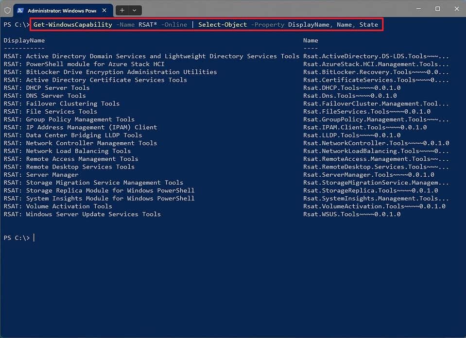 RSAT là gì? Cách để thêm hoặc gỡ bỏ trên Windows 11 - Chuyên trang Microsoft